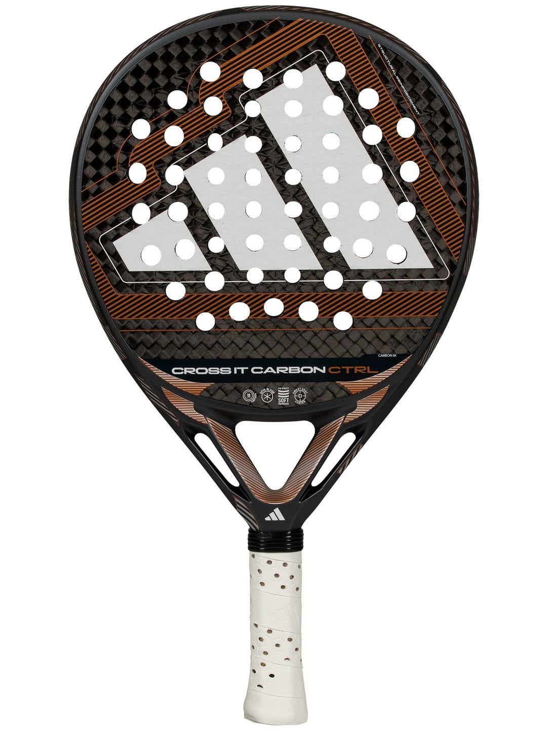 adidas Cross It Carbon CTRL 2026 Padel Racket - Running Warehouse Europe