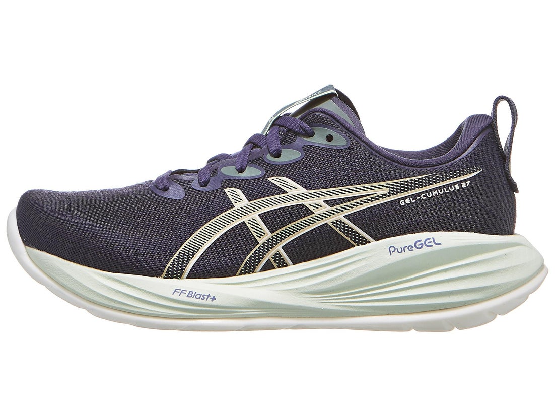 Scarpe ASICS Gel Cumulus 27 Indigo Foam/Cream Donna - Running Warehouse ...