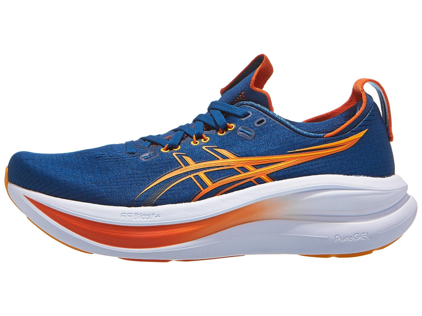 ASICS Gel Nimbus 28 Men's Shoes Twilight Blue/Anzu - Running Warehouse ...
