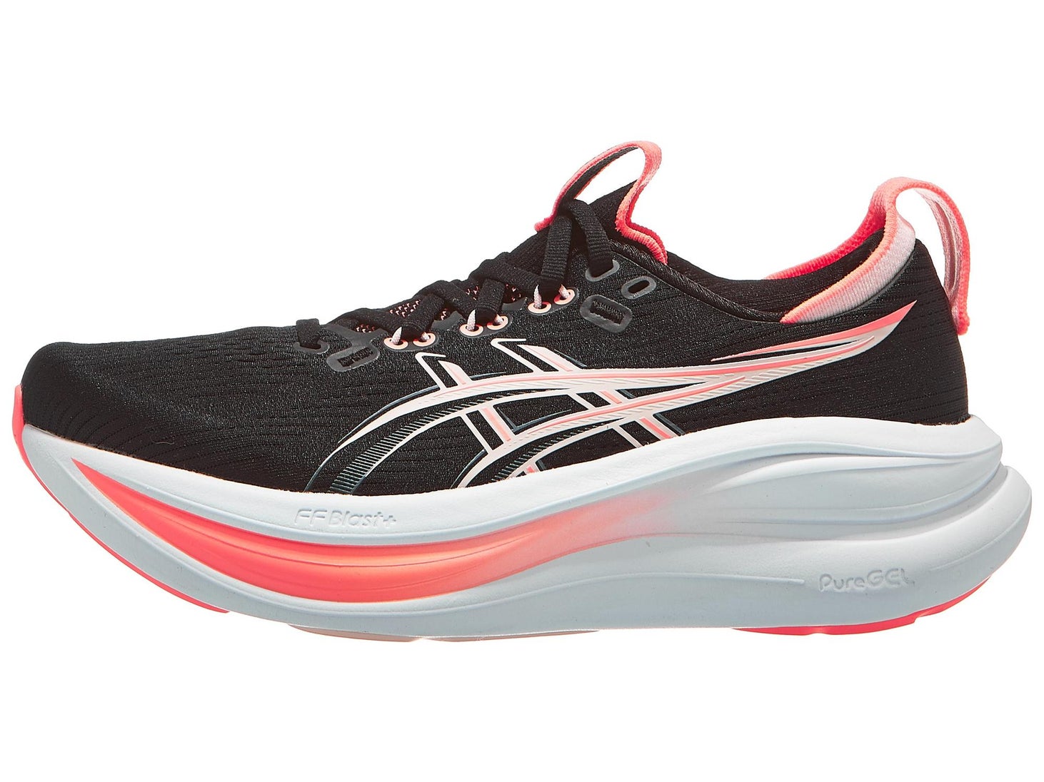 ASICS Gel Nimbus 28 Women's Shoes Black/Pearl Pink - Running Warehouse ...