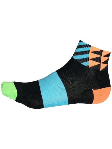 Incylence UL Low Cut Elements Black/Cyan Socks - Running Warehouse Europe